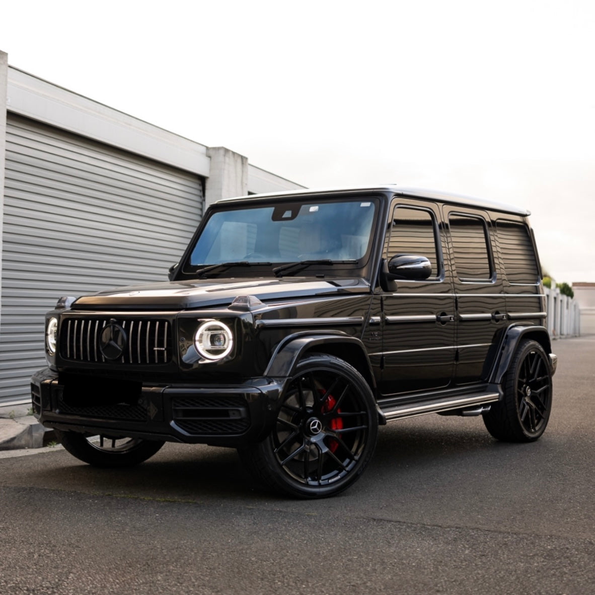 Black Mercedes G63